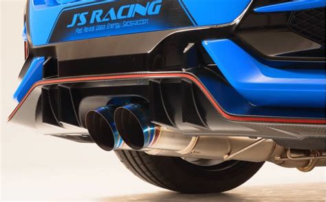 Discontinued Js Racing 70rs Dual Fx Pro Titanium Exhaust For Fk8
