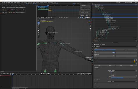 how can i effectively morph between two humanoid characters whilst