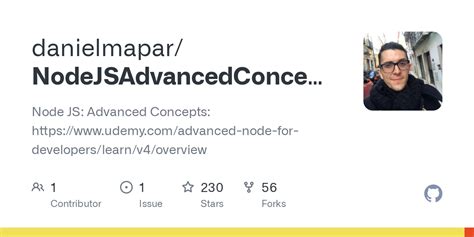 github danielmapar nodejsadvancedconcepts node js advanced concepts