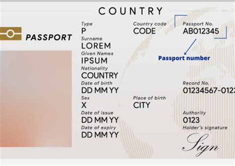 What Is A Travel Document Number The Passport