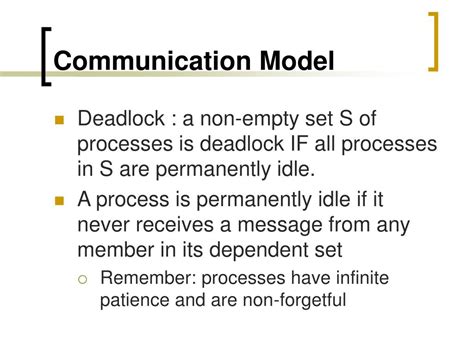 Ppt Distributed Deadlock Detection Powerpoint Presentation Free Download Id370958