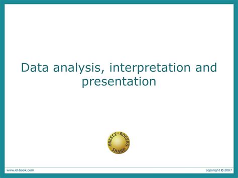 Data Analysis And Interpretation