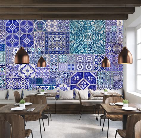 Spanish Tile Wall Mural Spanish Tile Wall Tiles Tile Murals