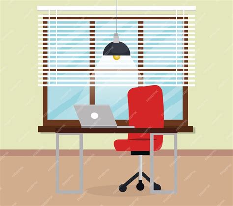 빈 사무실 직장 현장 무료 벡터