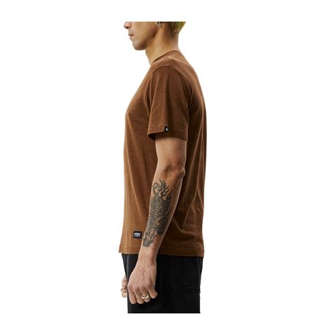 Afends Classic Hemp Retro Fit Tee Toffee Hemley Store Australia
