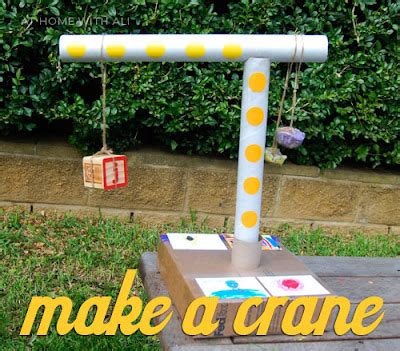 At Home With Ali Making A Crane