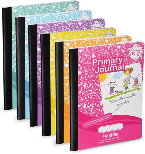 Primary Composition Notebook K 2 Primary Journal Grades K