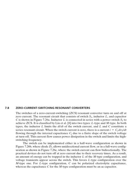 Zero Current And Zero Voltage Switching Pdf