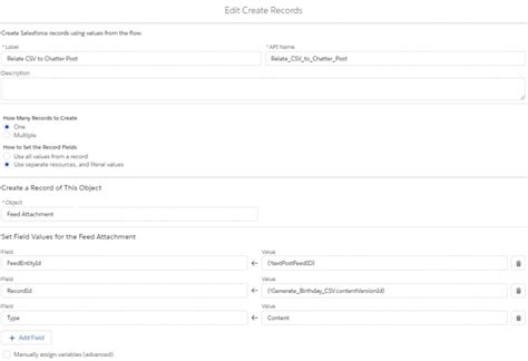 Convert Records To A CSV File UnofficialSF