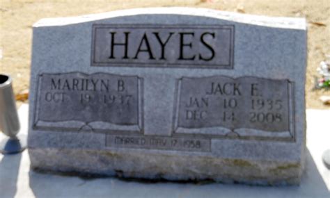 Jack Eugene Hayes 1935 2008 Find A Grave Memorial