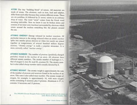 1960s ~ Early 1970s Tourist Materials Ontario Nuclear Power