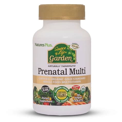 Органични Витамини за Бременни Garden Prenatal Multi 90 таблетки
