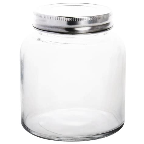 Vogue Cp082 Glass Screw Top Preserving Jars 330ml Pack Of 6