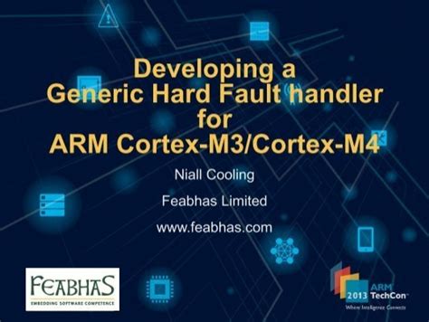 Developing A Generic Hard Fault Handler For Arm