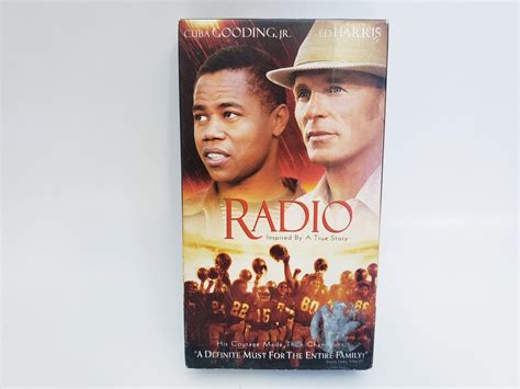 Radio Vhs Movie Cuba Gooding Jr Ed Harris Story Of Robert Radio