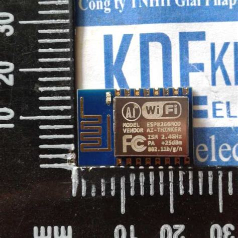 Module Wifi Esp8266 Esp 12f 8266 Không Socket Anten On Board áp 3 3v Kde0137 Lazada Vn