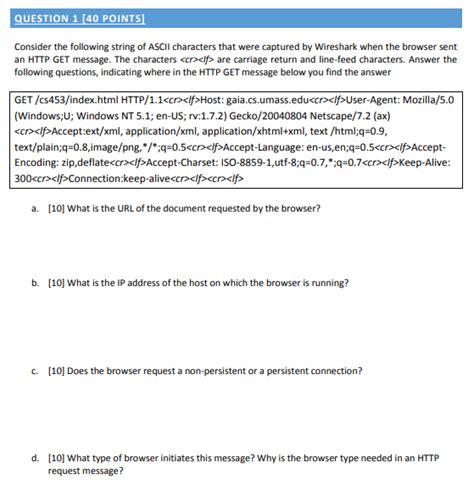 answered question 1 [40 points] consider the following str
