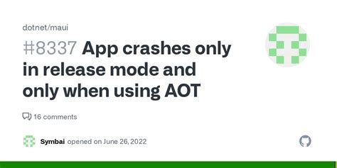 App Crashes Only In Release Mode And Only When Using Aot · Issue 8337
