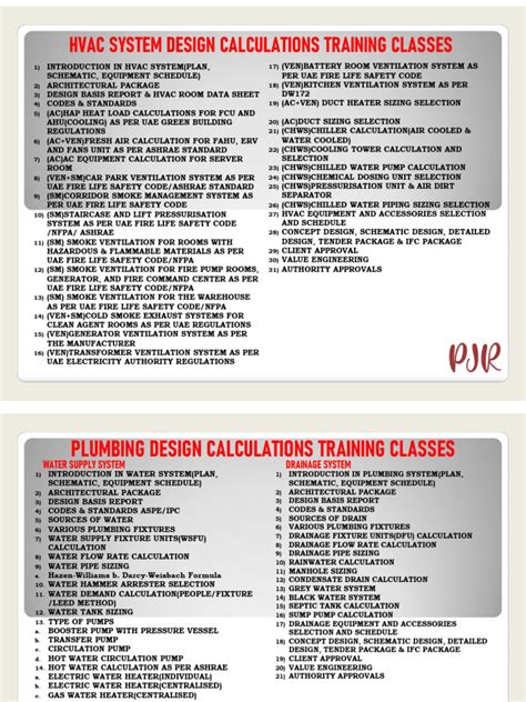 Training Mep System Design Calculation June2024 17 240618 072204