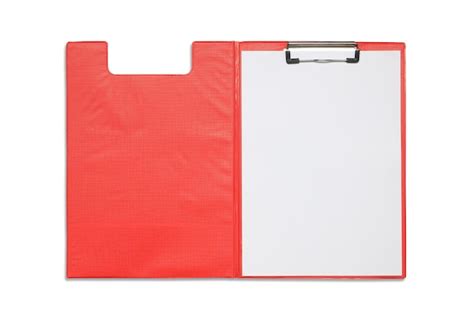 Premium Photo Red Open Book Against White Background