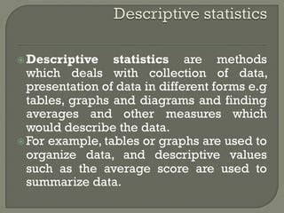 Introduction Statistics Pdf Introduction To The Statistics PPT