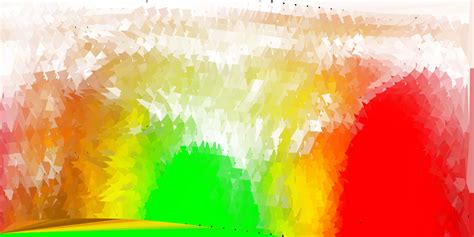 Light Green Red Vector Abstract Triangle Pattern 15427912 Vector Art At Vecteezy