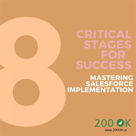 Mastering Salesforce Implementation 8 Critical Stages For Success