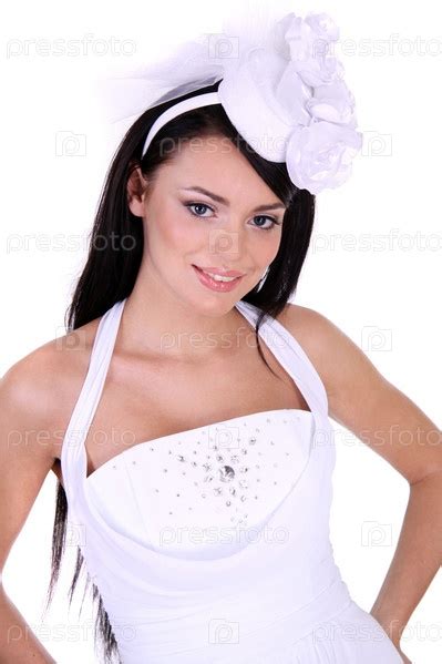 Фотография на тему Девушка в свадебном платье Pressfoto