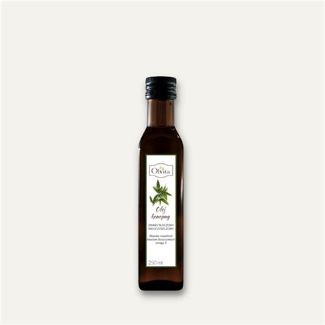 Olej Konopny 250 Ml Olvita Sklep Ekologiczny Ekoflos Pl