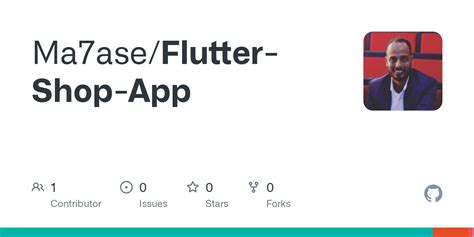 GitHub Ma7ase Flutter Shop App