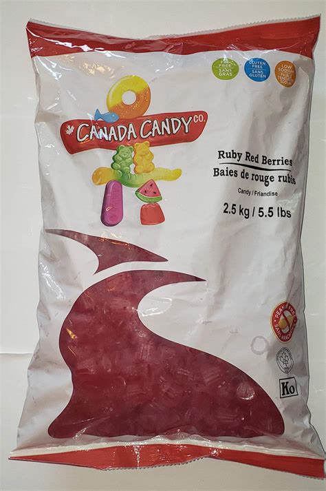 Canada Candy Ruby Red Berries 25 Kg 55 Lbs Imported From Canada
