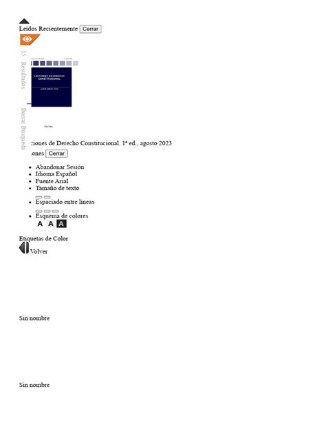 Tema 8 Lecciones De Derecho Constitucional 1 Ed Agosto 2023 Pdf