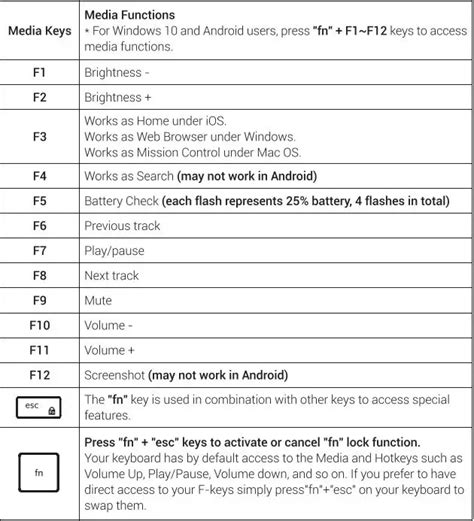 iclever ic bk10 multi device connection wireless keyboard user manual
