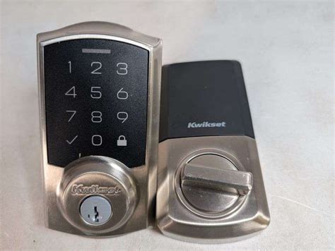 Kwikset 270 Smartcode Touchpad Traditional Electronic Deadbolt Open