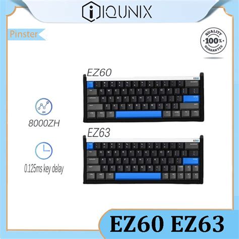 Iqunix Ez60 Ez63 Flagship Esports Magnetic Switch Keyboard Aluminum
