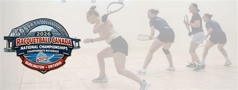 Register Now For The 2026 National Championships Racquetball Canada