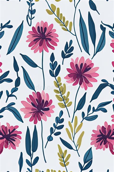 Seamless Patterns Repeating Patterns Design Fabric Floral Color