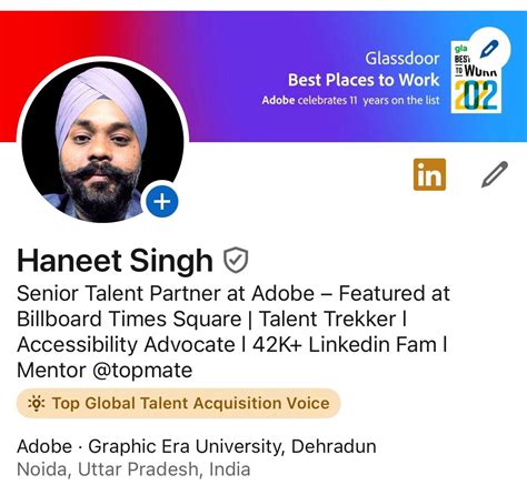 haneet singh on linkedin linkedinbadge grateful talentacquisition 57 comments