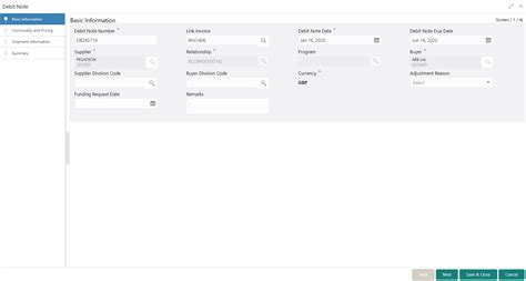 create debit note