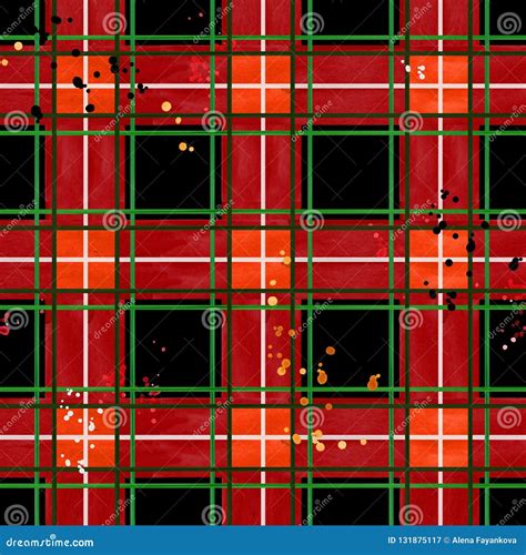 Red Checked Fabric Pattern Check Plaid Seamless Texture Stock Image Image Of Design Cotton