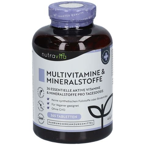 Nutravita Multivitamine & Mineralstoffe 365 St - shop-apotheke.com