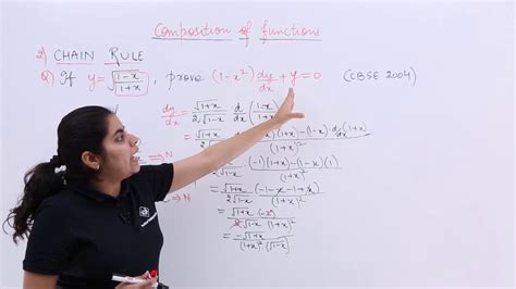 class 12th problem 5 on chain rule continuity and differentiability