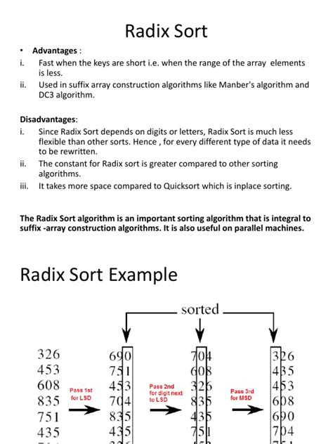 Radix Bucket And Shell Sort Pdf