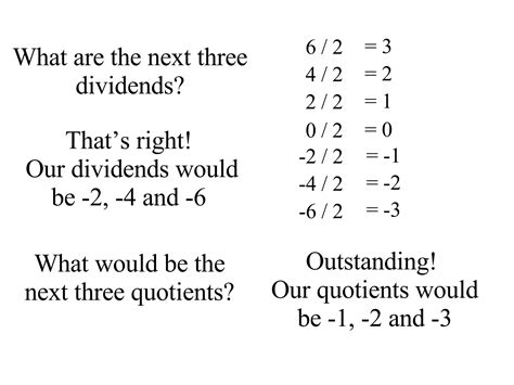 Dividing Negatives PPT