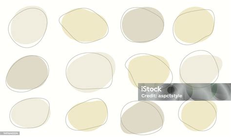 Abstract Organic Shape Modern Blotch Shape Liquid Basic Shapes Organic Amoeba Blob Shape