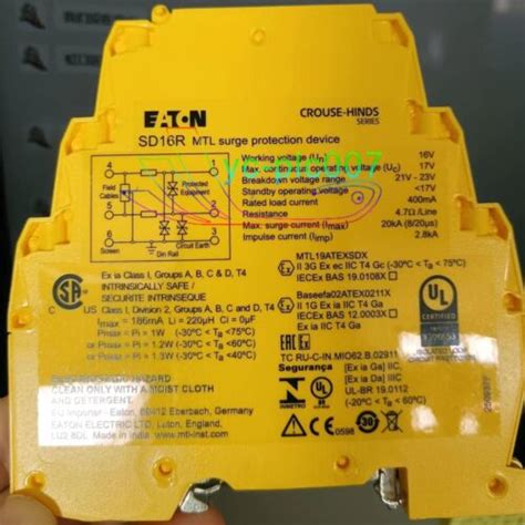 Eaton Mtl Sd16r Surge Protector In Stock Yc Ebay
