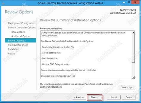 Windows Server 2008 R2 Active Directory Windows Server 8 Active Directory Yükseltme Baki Çubuk