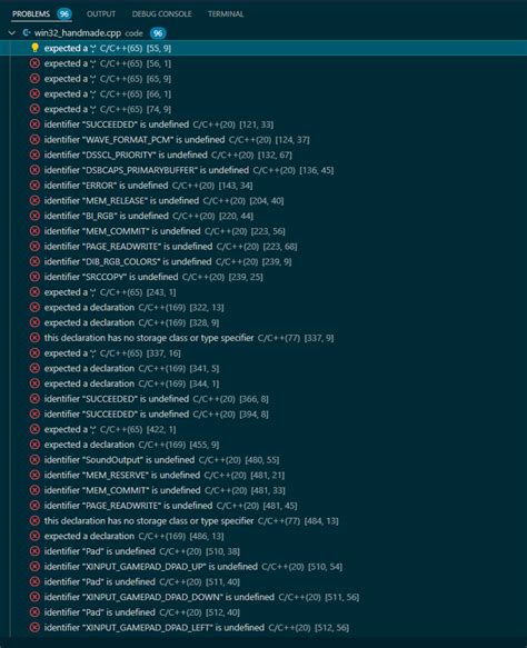 intellisense reports problems with windows sdk identifiers · issue