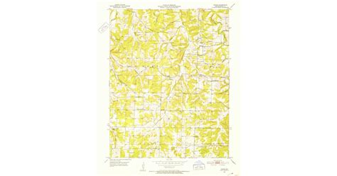 1951 Map Of Owens Wright County Mo — High Res Pastmaps