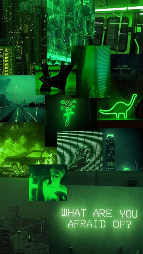 Neon Green Aesthetic